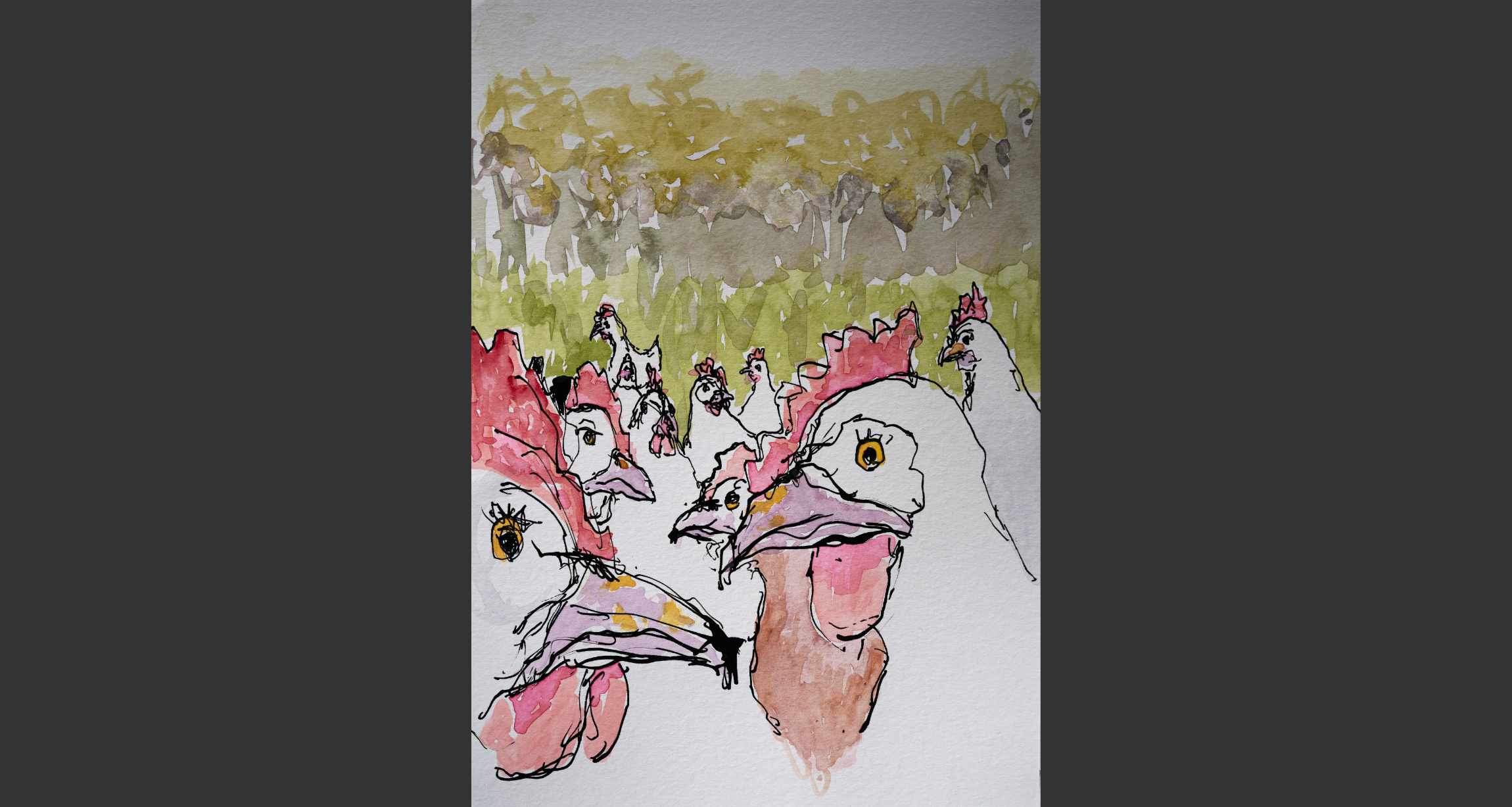 Høns i december – Jes Roger Petersen